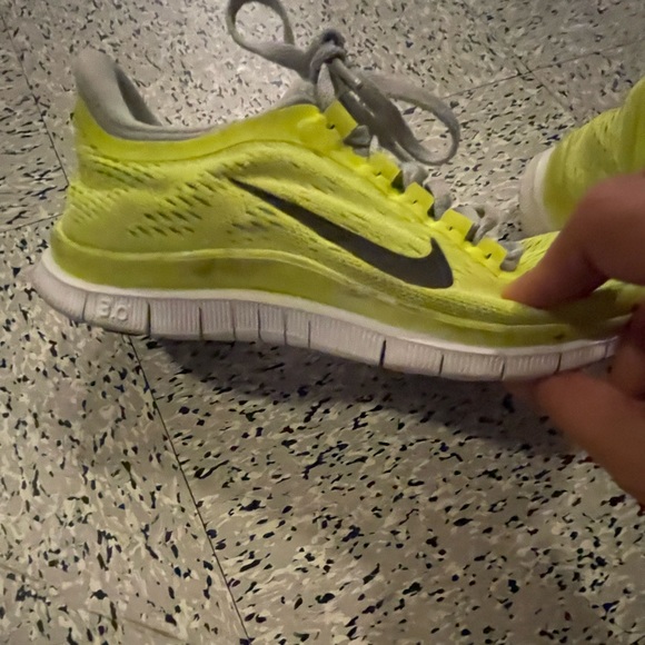 Shoes | Nike Neon Yellow Sneaker 65 | Poshmark
